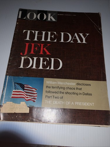 Jfk Look Magazine 'The Day JFK Died' Feb 7th, 1967 | eBay