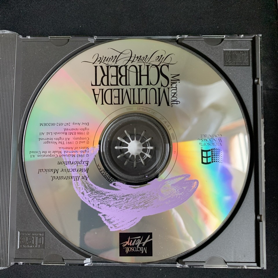 Microsoft Multimedia Schubert CD ROM | eBay