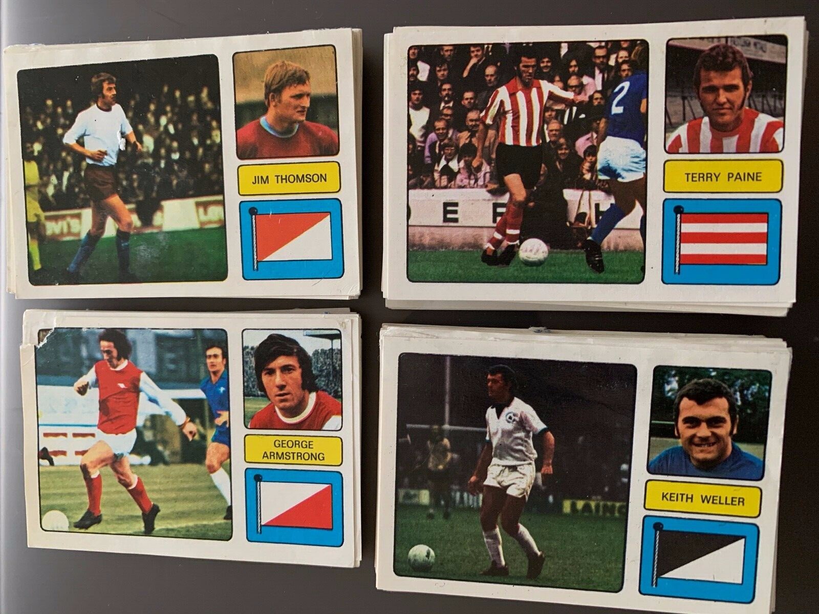 110 FKS SOCCER STARS 1973-74 73-74 STICKERS - PICK 2 FROM LIST FOR £1 ...