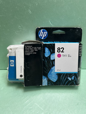 Expired 2016 Genuine HP 82 Ink Cartridge C4912A Magenta | eBay