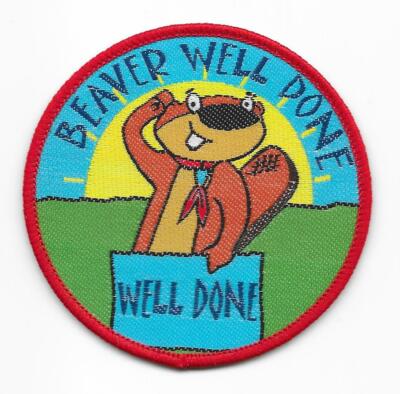 Beaver Well Done Patch Gilwell Wood Badge Boy Scouts of the United ...