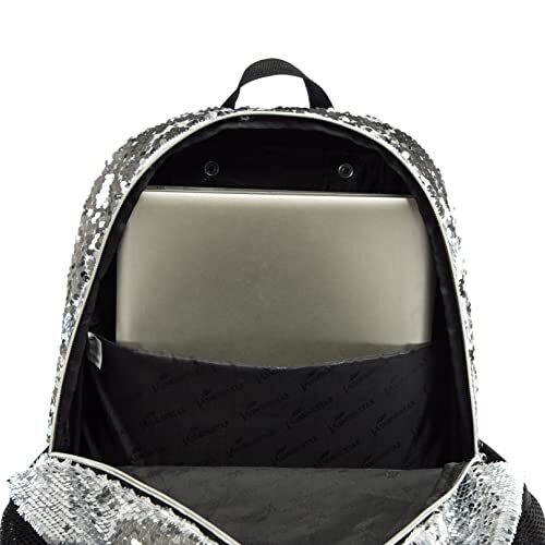 Backpack for Girls 16" Backpacks for Girls for School Sequin 01 Panda ...