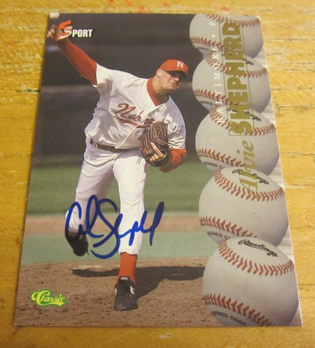 Alvie Shepherd 1995 Classic Five Sport Autographs #100 Card NCAA ...
