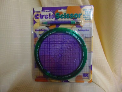 NEW~ EK Success ORBIS CIRCLE SCISSOR ~ Cuts over 120 Different Circles ...