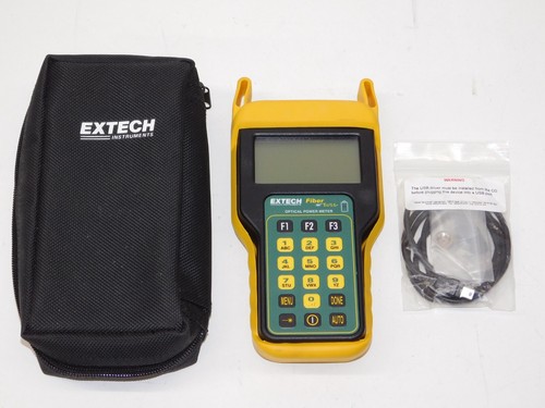 Extech Instruments FO600 Fiber Optical Power Meter in Case with Accessories USA | eBay
