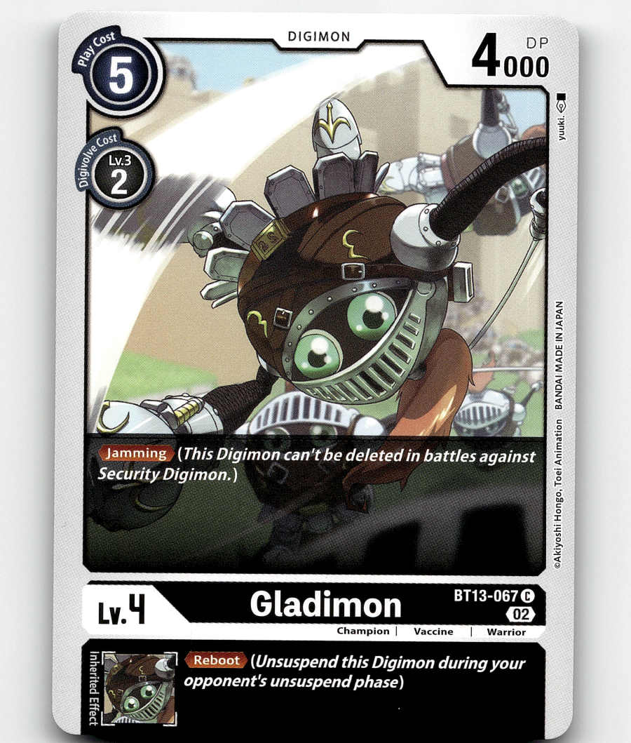 Digimon - Gladimon BT13-067 C - Versus Royal Knight | eBay