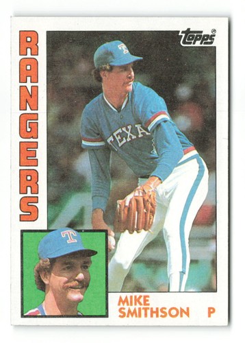1984 Topps Mike Smithson #89 RC Texas Rangers Baseball Card | eBay