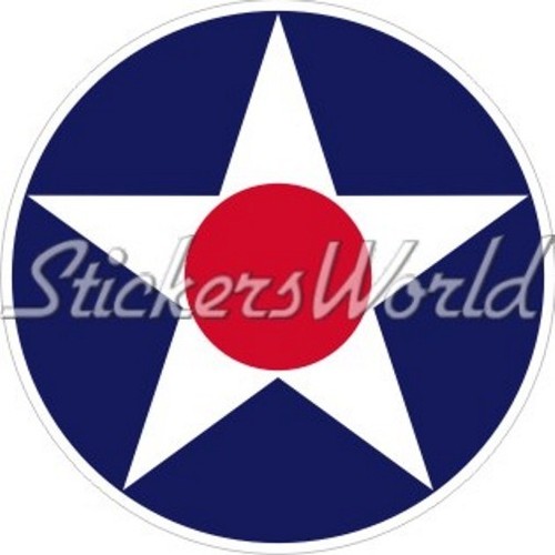 UNITED STATES Army Air Corps USAAC Roundels Vinyl Stickers Aufkleber ...