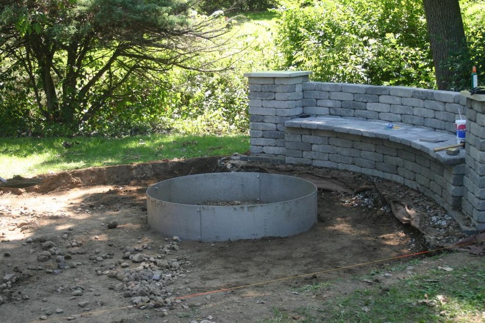 Fire Pit Campfire Ring 72" Diameter x 12" Deep Extra Large | eBay
