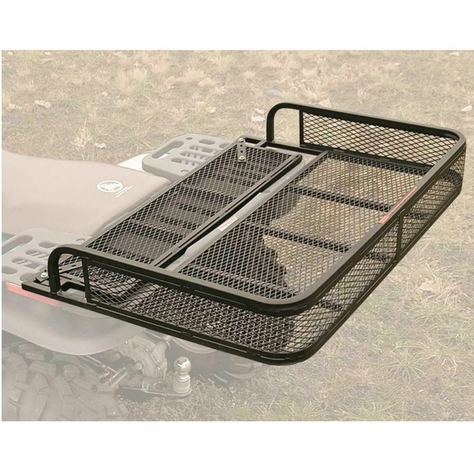 ATV Front Rear Rack Set Universal Drop Cargo Basket Storage Carrier ...