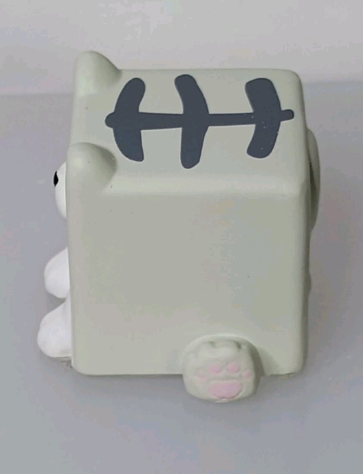 Choco Teddy Square Cat Fish Ball Gray Blind Box Figure | eBay
