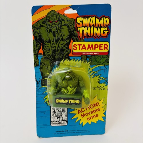 Vintage Swamp Thing Ink Stamp 1990 DC Comics Stamper With Pad Brand New ...