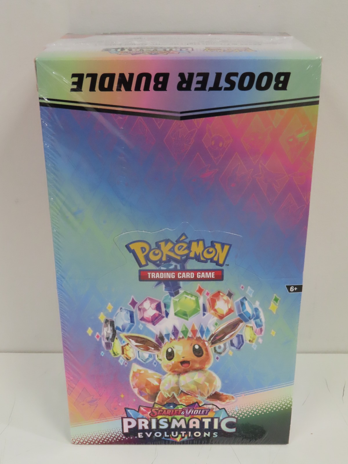 2025 Pokemon Prismatic Evolutions Factory Sealed Booster Bundle Display ...