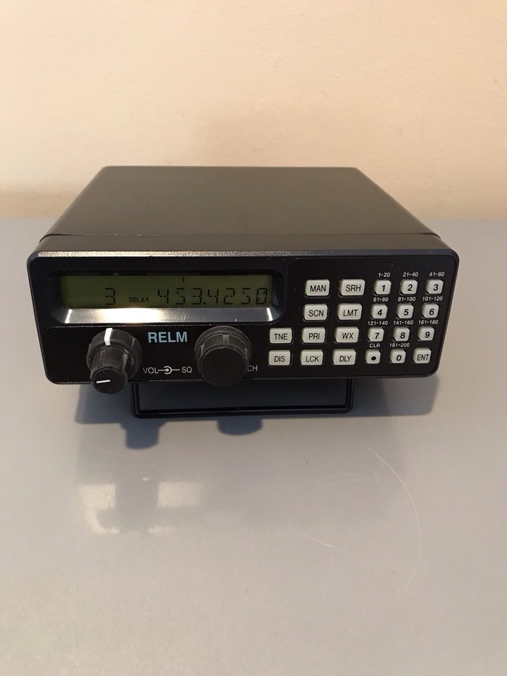 Relm MS-200 Scanner Multi Band Scanner DPL CTCSS PL AM FM Aircraft ...