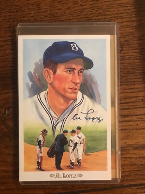 Al Lopez Autograph Perez Steele Baseball Card (ET) | eBay