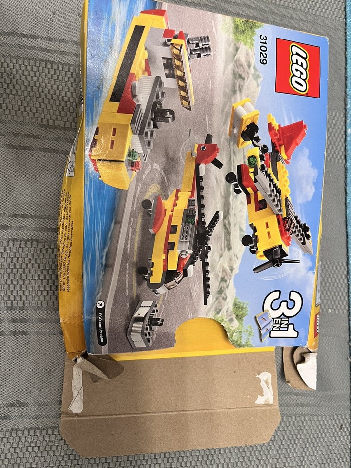 LEGO CREATOR: Cargo Heli 31029 Damaged Box And 1 Book Only - No Bricks ...