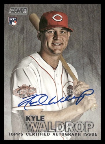 2016 Topps Stadium Club Kyle Waldrop Rc Auto #SCA-KW | eBay