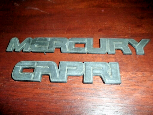 1991 1992 1993 1994 Mercury Capri Emblem Pair | eBay