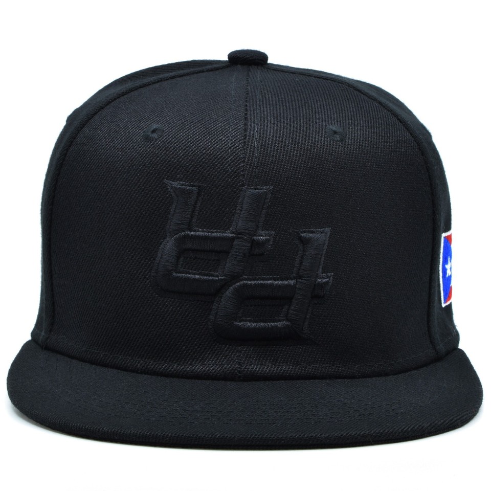 Puerto Rico PR Upside Down Snap back Hat Flag 3D Flat Bill Rico ...