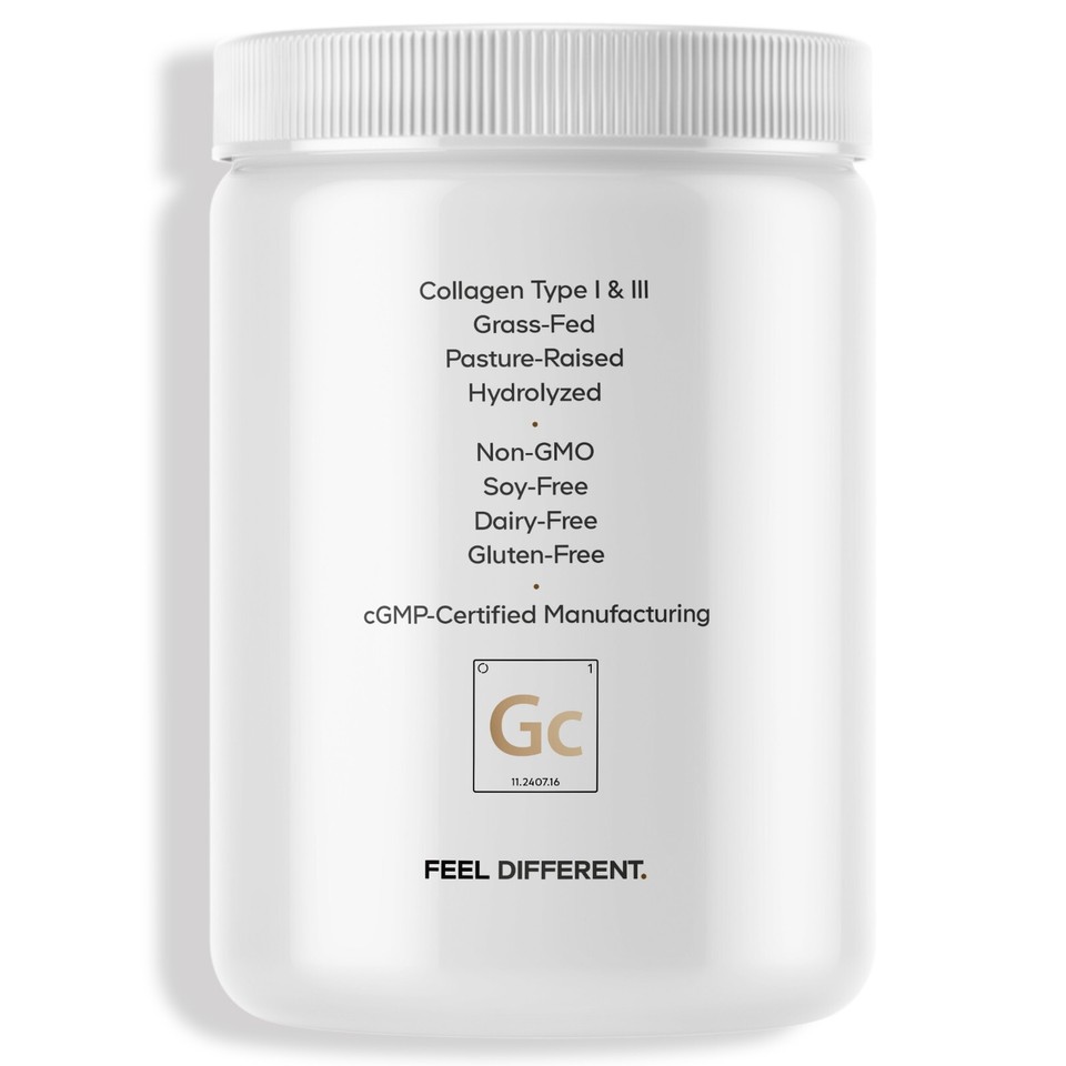 Codeage GLP-1 Collagen Powder, Nextida GC Collagen Peptides, Grass-Fed ...