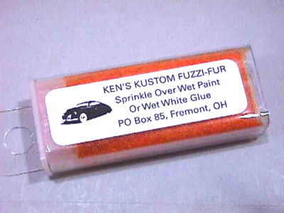Ken's Kustom Fuzzi-Fur Flocking - #107 - Pumpkin Orange | eBay