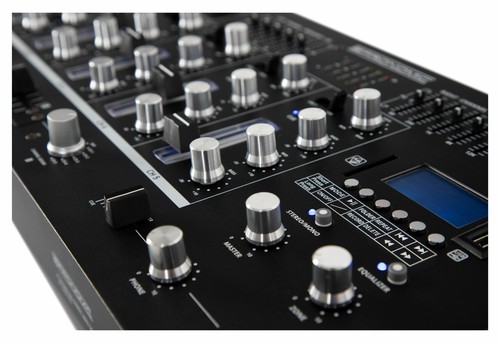 DJ PA Mixer Mischer Mischpult Bluetooth USB SD Cue Crossfader 5 Kanäle ...