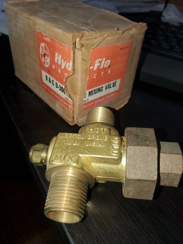 Bell & Gossett Hydro-Flo D-300 1/2" NPT NEW mixing valve tempering B&G ...