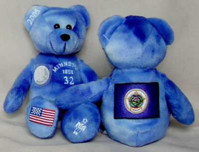 18-inch Minnesota State Quarter Bear Collectible Stuffed Bear by ...