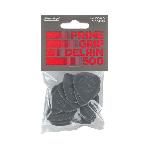 Plettro - 450p150 Prime Grip Delrin 500 1.5 Mm Player's Pack/12 ...