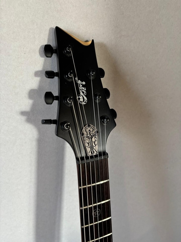 Cort EVL-Z47 - 7 String Black - Passive EMG HZ Pickups | eBay UK