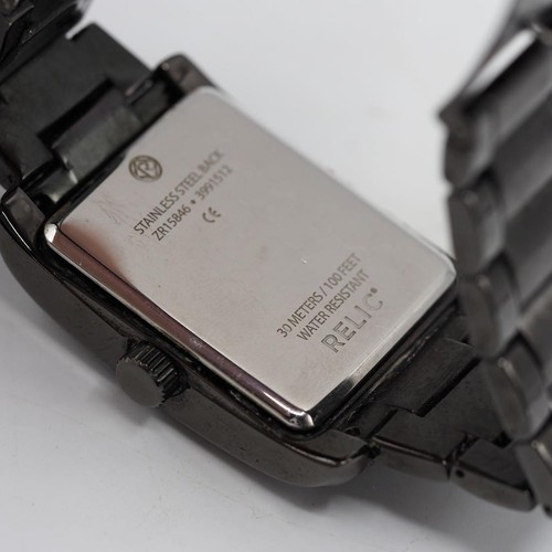 Relic Quartz Analog Mens Watch New Battery | eBay