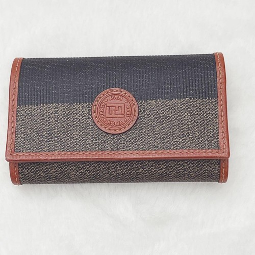FENDI Key Case Brown | eBay