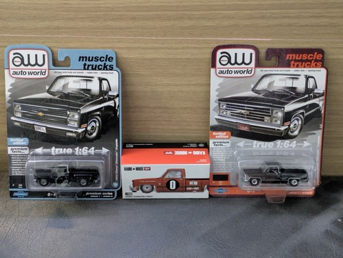 Lot (3) M2 Kaido House Chevrolet Lowered Square Body Dually, Stepside ...