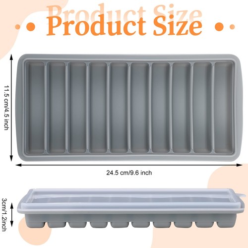 2 Pieces Breastmilk Storage Container Baby Food Milk Silicone Freezer ...