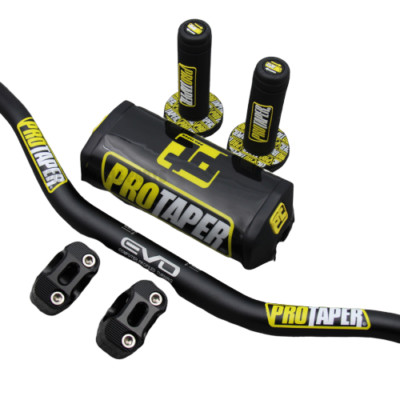 Grips Handlebar Pads Motorcycle 1 1/8 Fat Bar 28MM MX Motocross KTM EXC ...