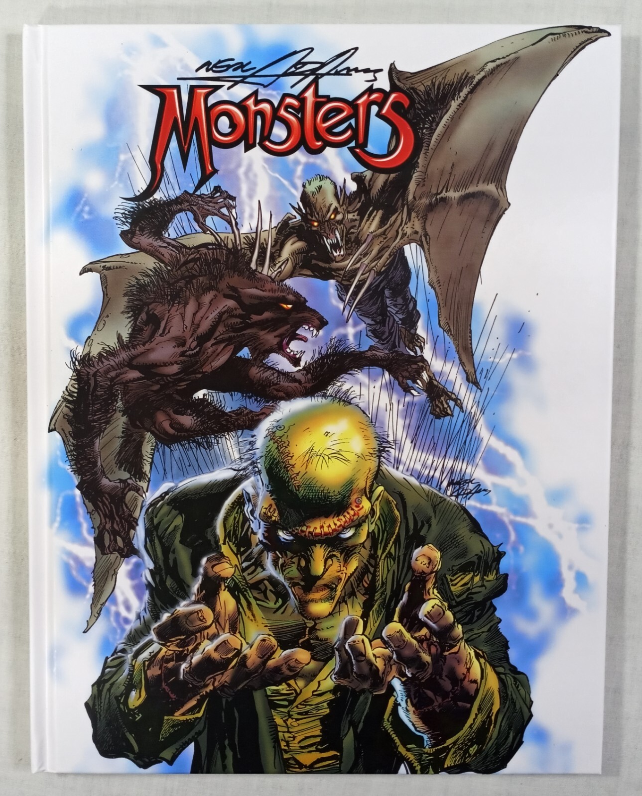 Neal Adams Monsters Deluxe Hardcover HC Slipcase Signed Horror Dracula ...