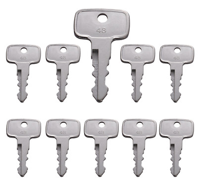 10PCS Sakai 974 Roller Heavy Construction Equipment Ignition Keys 2820 ...