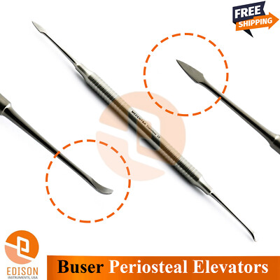 Periosteal Elevator BUSER Dental Surgical Instruments Double Ended | eBay