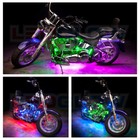 LEDGlow 20pc Bluetooth Million Color LED Motorcycle Light Kit w ...