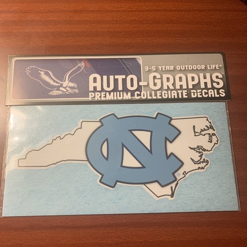 Sealed Collegiate Car Truck Laptop Toolbox Decal Sticker - UNC North ...