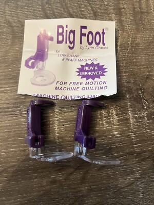 Pfaff 7570 60 50 & Others Series Low Shank BIG FOOT By Lynn Graves ...