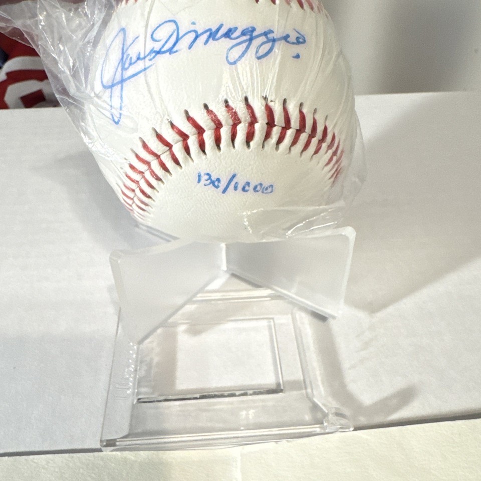 Joe DiMaggio Signed Baseball 130/1000 With Coa | eBay