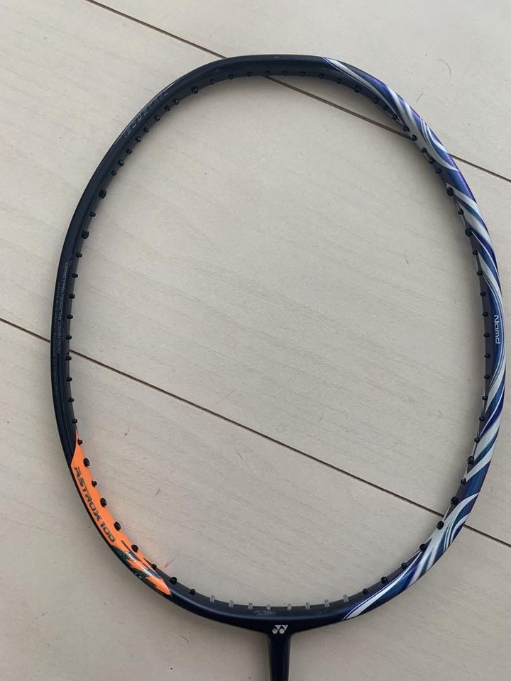 Yonex Astrox 100 ZZ Badminton Racket Blue/Black/Orange 4U G5 Used | eBay