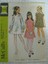 Vintage McCalls 9527 Girls SCALLOPED NECK & HEM DRESS Sewing Pattern Sz ...