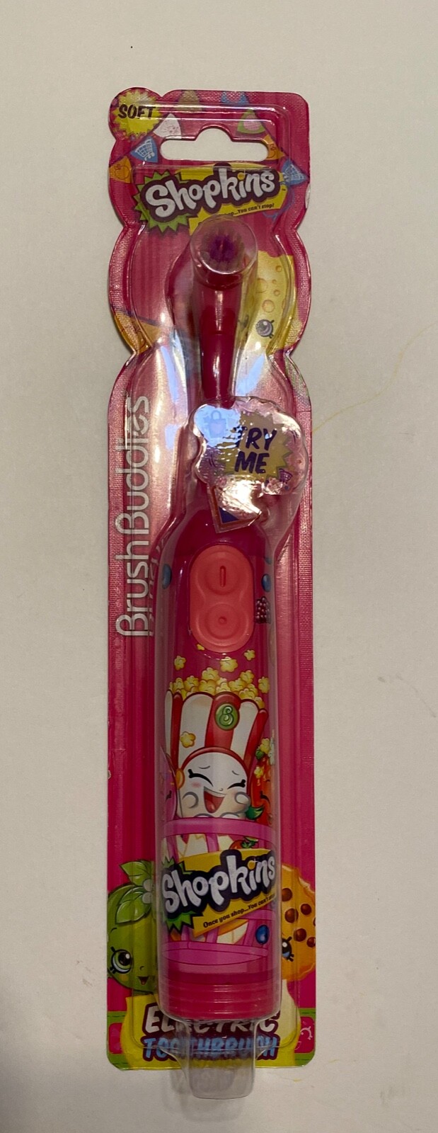 Brush Buddies Shopkins Electric Toothbrush Soft 1 Toothbrush | eBay