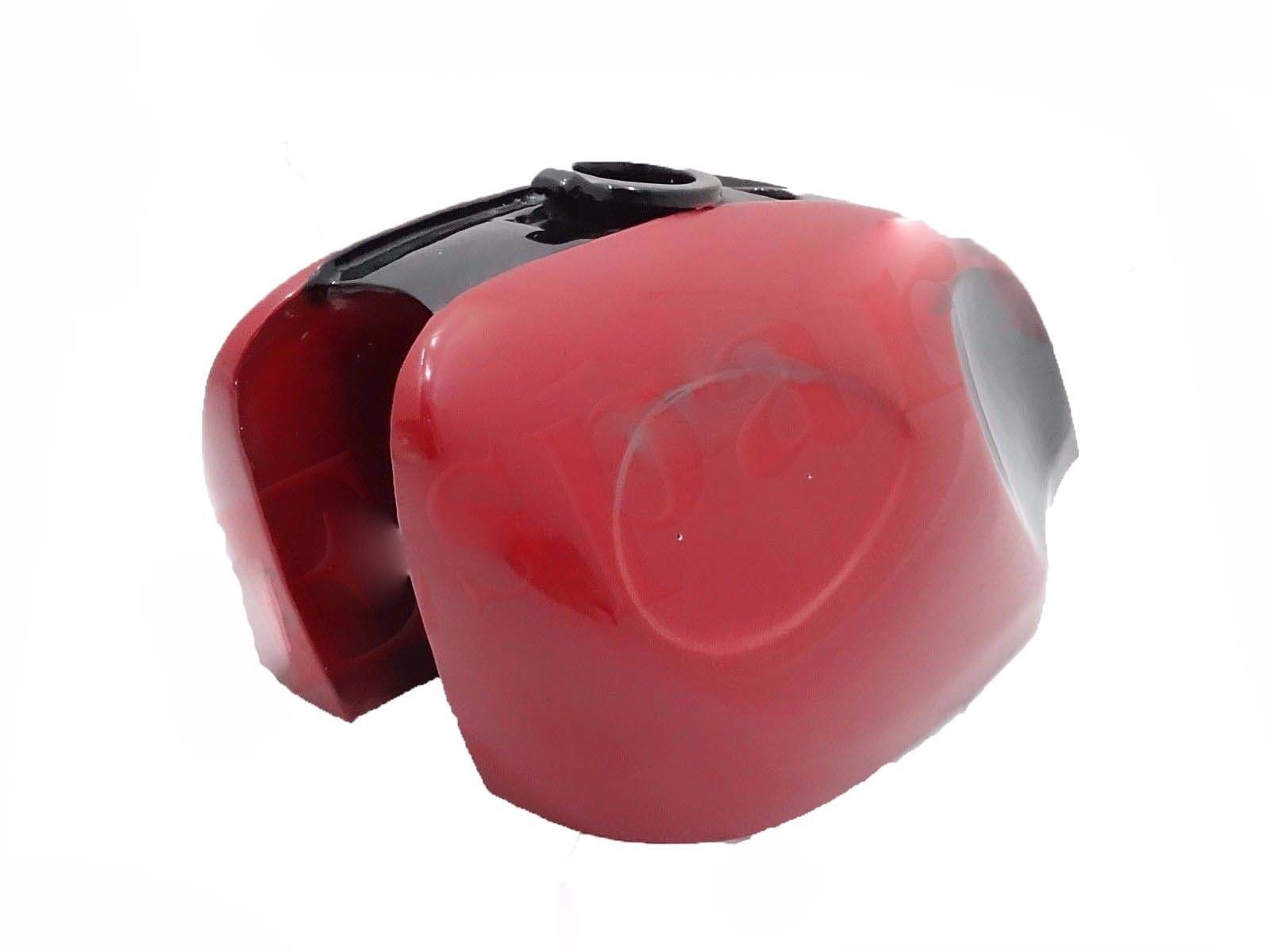 BSA B25 B44 Star Fire Petrol Gas Fuel Tank Steel Made Red & Black ...