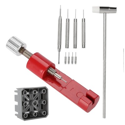 11 Pezzi Watch Link & Pin Remover Kits Watch Band Tool Remover ...