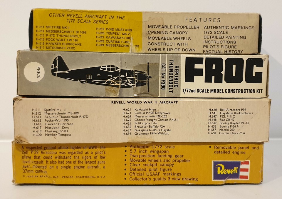 AVIATION : BELL P-39 AIRACOBRA, BOEING P-26A, THUNDERBOLT P/47, CORSAIR ...