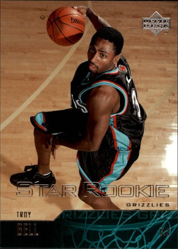 2003-04 Upper Deck Memphis Grizzlies Basketball Card #316 Troy Bell ...