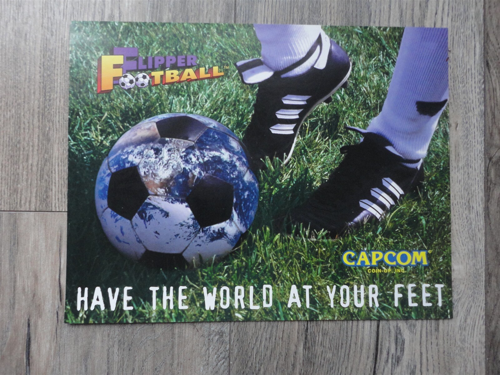 Flipper Football Pinball Flyer / Original Brochure | eBay